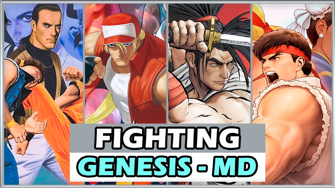 TOP 40 BEST FIGHTING GAMES ON GENESIS || BEST GENESIS / MEGA DRIVE ...