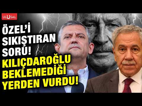 Kemal Kılıçdaroğlu'ndan Bülent Arınç kontrası! Özgür Özel şokta!