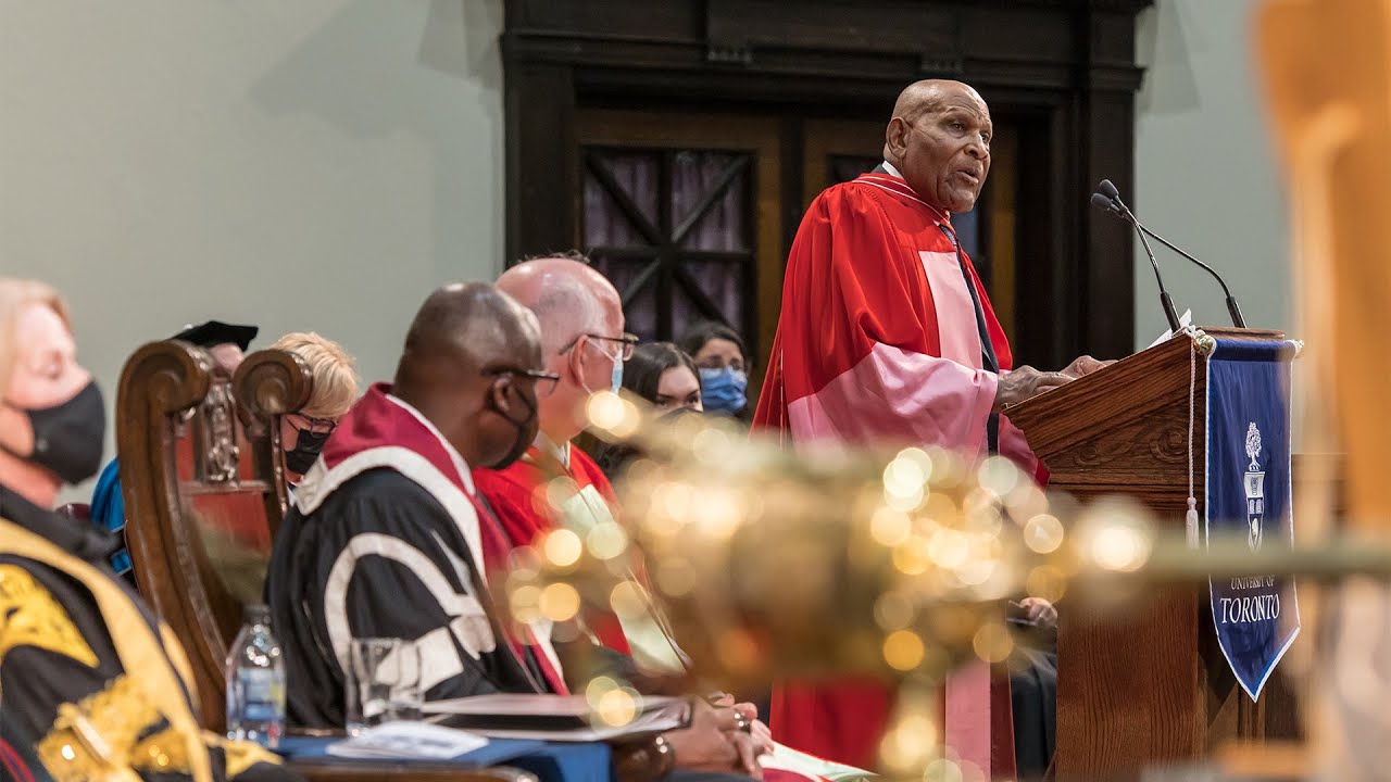 B. Denham Jolly, U of T Honorary degree recipient, June 9, 2022 - YouTube
