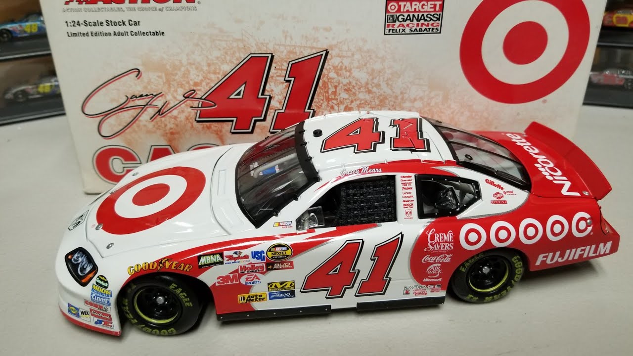 NASCAR Diecast Review: 2005 Casey Mears Target 1/24 - YouTube