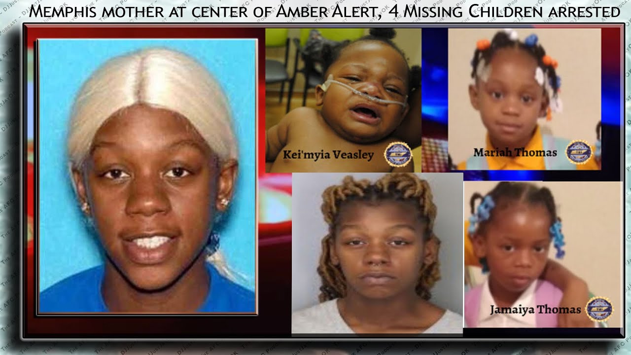 🔂 "Non-custodial mother" of 4 Memphis children of Amber Alert in ...
