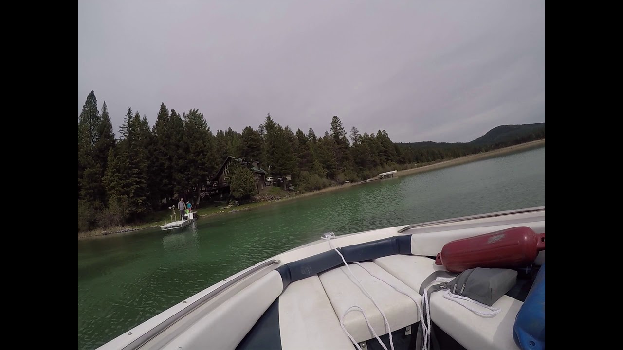 91 bayliner capri 1850 goes to the lake - YouTube