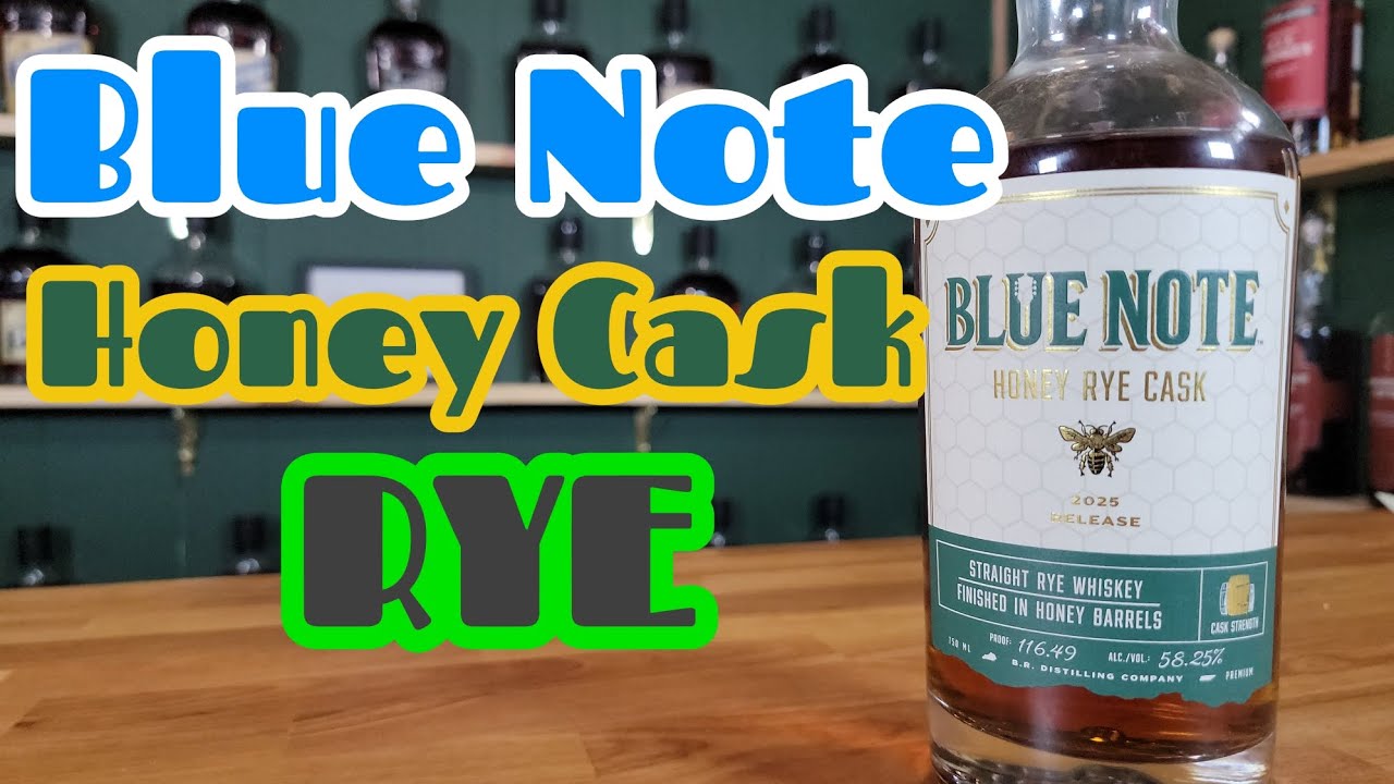 2025 Blue Note Honey Cask Rye Review – Finished Rye Done Right? - YouTube