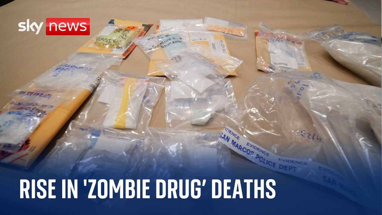 US: Alarming rise in 'zombie drug' deaths - YouTube