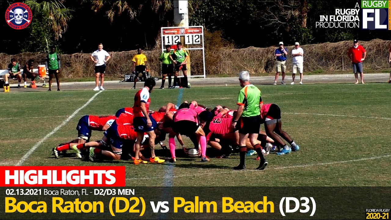 HIGHLIGHTS | Boca Raton (D2) (24) vs Palm Beach (D3) (12) - 2/13/2021 ...