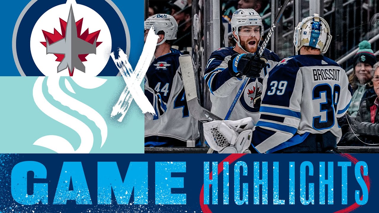 Seattle Kraken vs. Winnipeg Jets - Game Highlights - YouTube