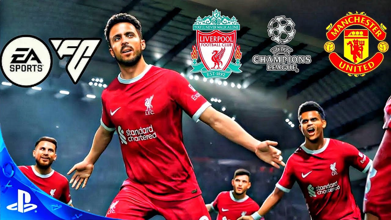 EA FC 24 - Liverpool vs Manchester United / UEFA CHAMPIONS LEAGUE / PS5 ...