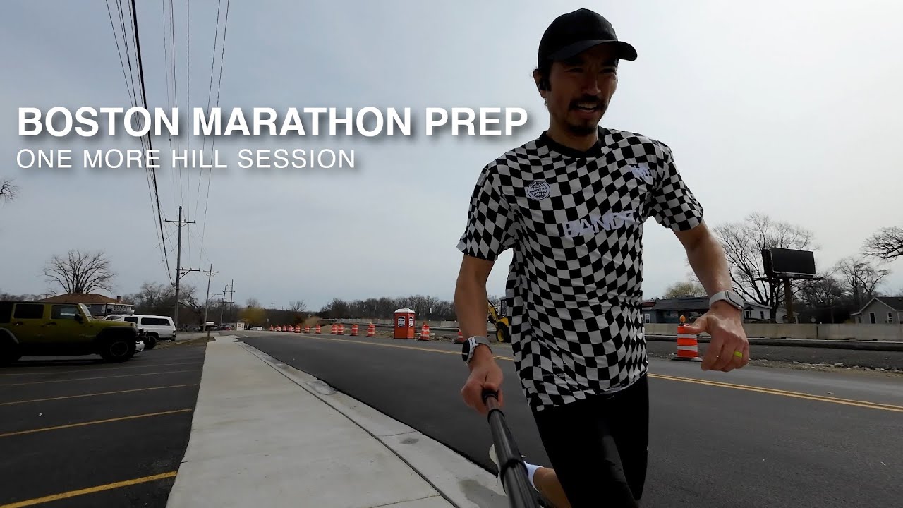 Boston Marathon Prep - One More Hill Session - YouTube