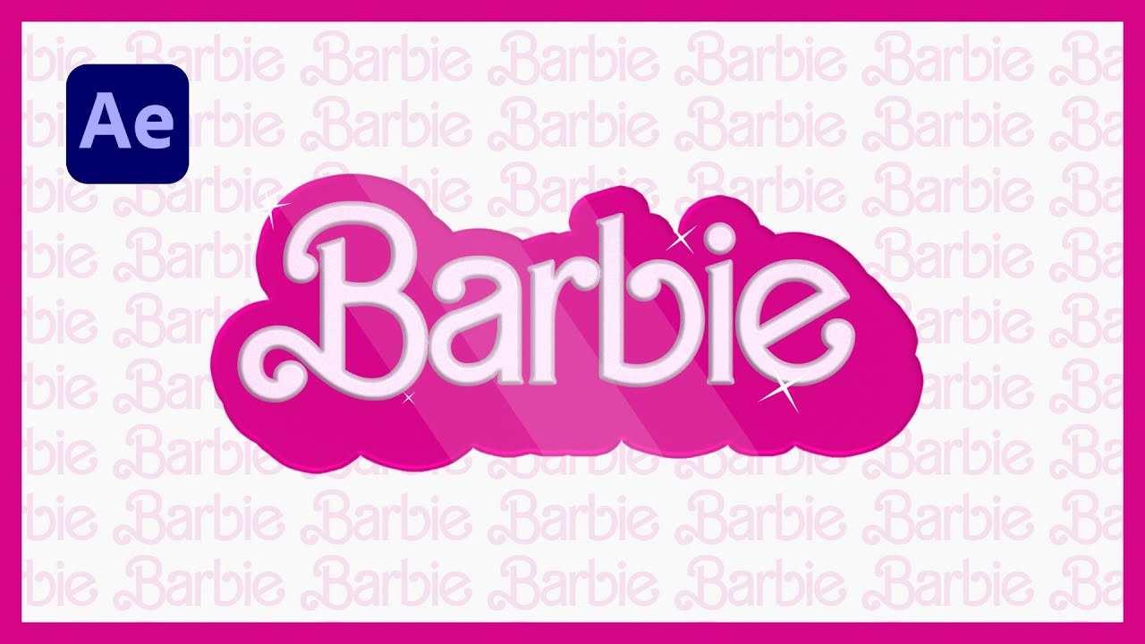 Barbie Text Effect in After Effects Tutorial | +Project File - YouTube
