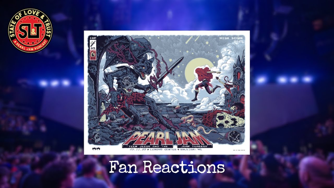 Pearl Jam Fan Reactions | 2025.05.11 - Raleigh, NC - YouTube