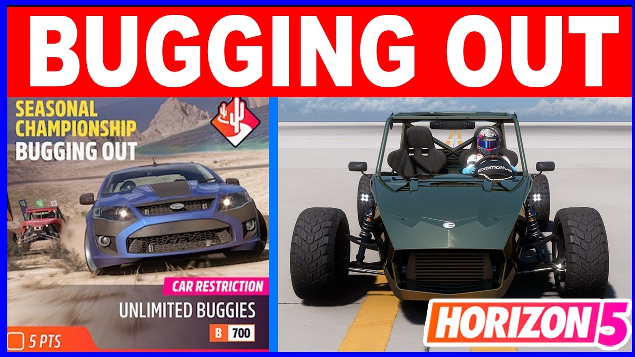 Forza Horizon 5 BUGGING OUT Seasonal Championship - Car Restriction ...