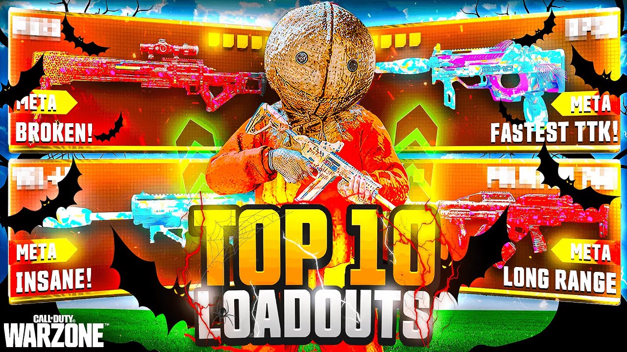 TOP 10 *BROKEN* META Loadouts in Warzone - YouTube