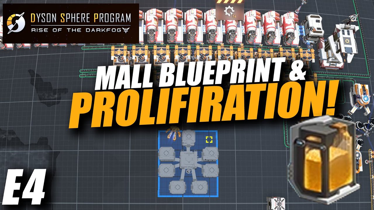 Logistic Bots & Proliferation! | Dyson Sphere Program | DSP Gameplay E4 - YouTube