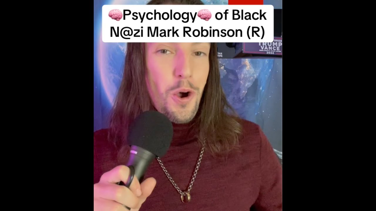 Psychology of "Black Nází" Republican Mark Robinson - YouTube