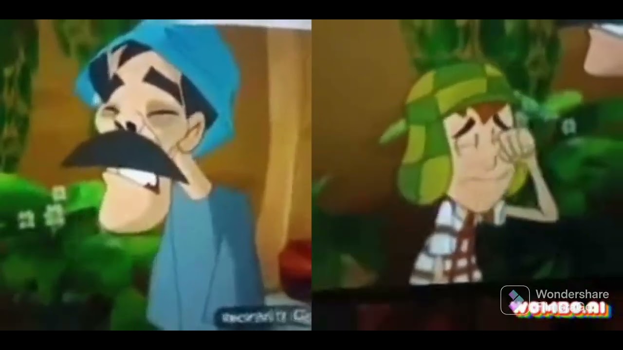 Don Ramon And Chavo Llorando Sings Go Bananas - YouTube