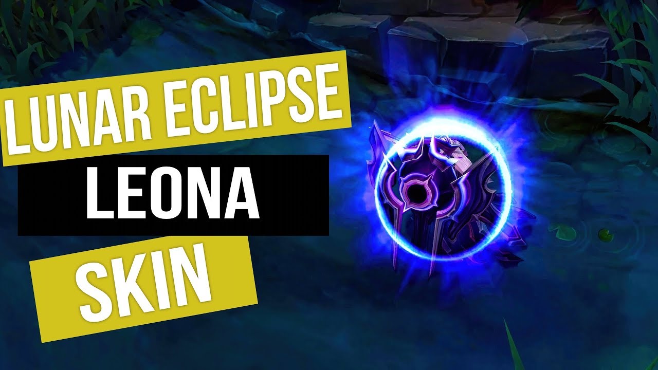 Leona: Lunar Eclipse | Skin Spotlight • League Of Legends - YouTube
