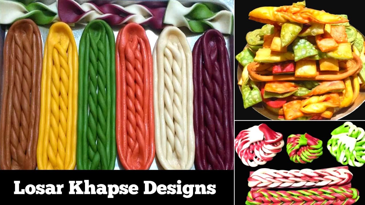 Khapse Design | Losar Khapse | How To Make Losar Khapse | Tibetan Losar ...