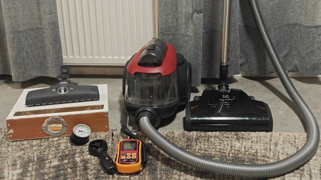 Powerhead Airflow & Suction Test: Electrolux Clean 600-series Bagless ...