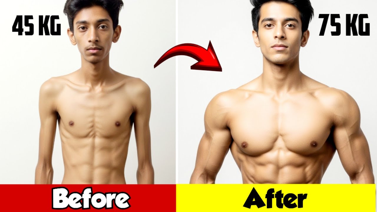 How To Gain Weight & Bulk Up Fast For Skinny Guys | 30 Days Skinny To ...