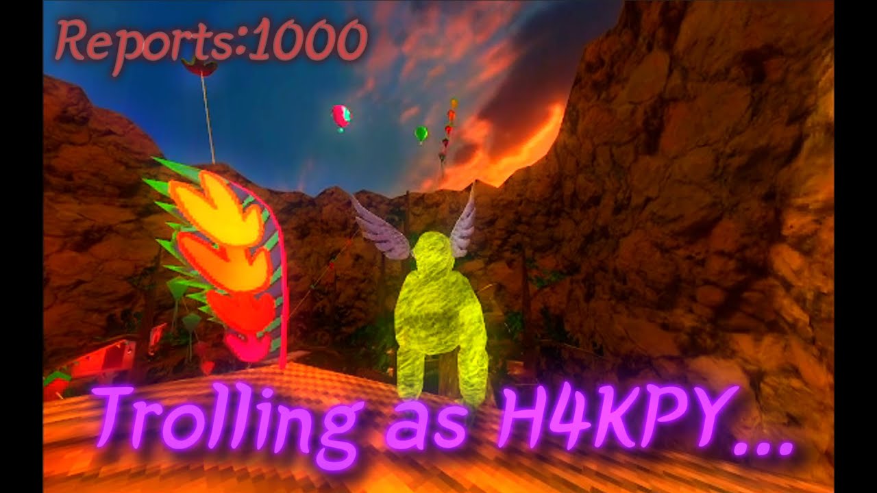 Trolling as H4KPY in Gorilla Tag..... - YouTube