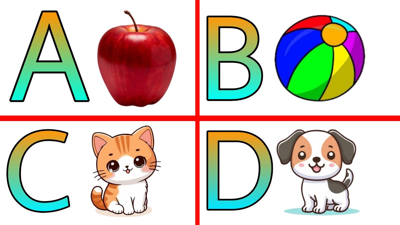 Abcd | Phonics ABC Song | Alphabet Learning for Toddlers - YouTube
