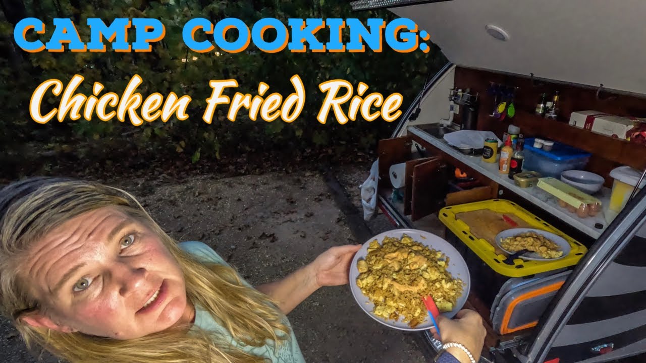 Camp Cooking | Chicken Fried Rice - YouTube