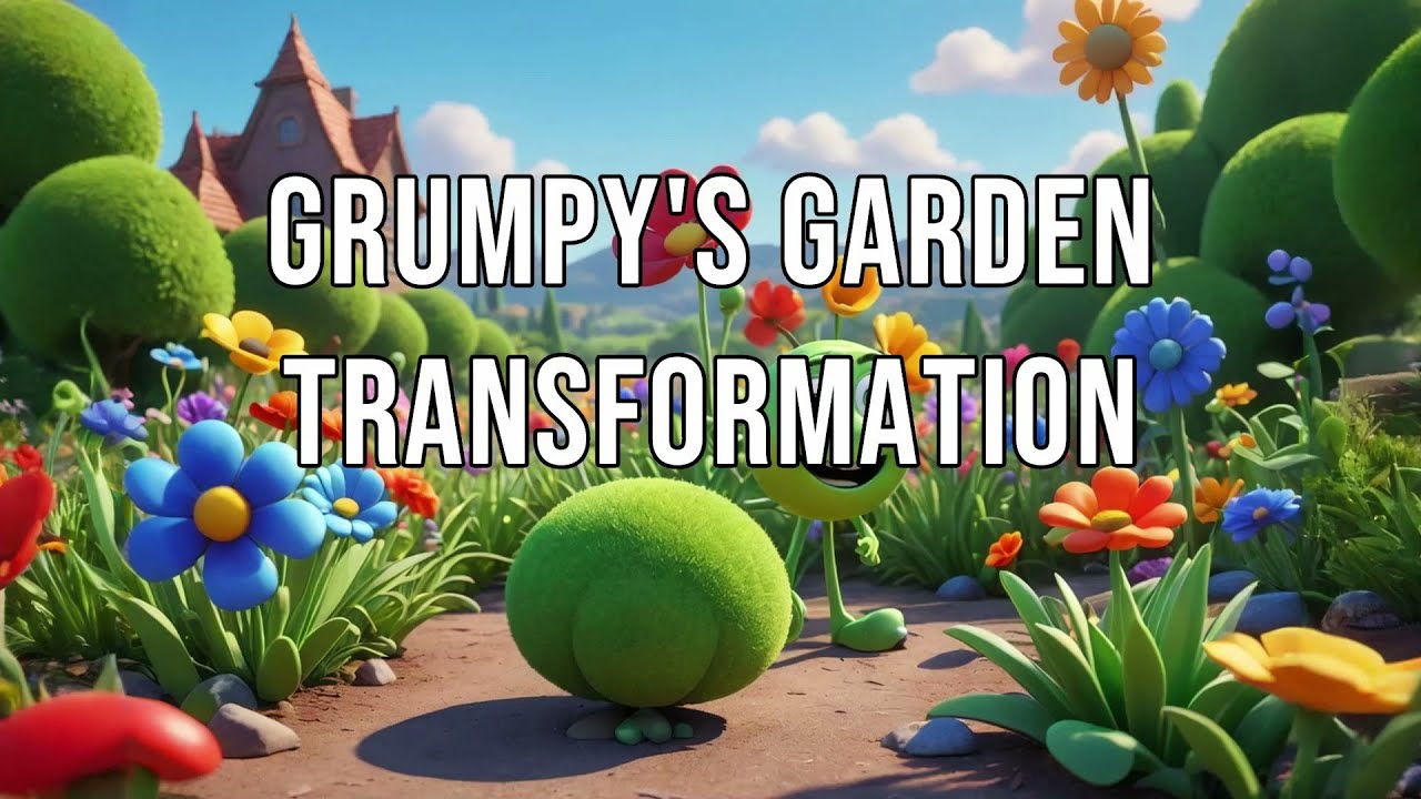Grumpy's Garden Transformation|Kids Story Garden| - YouTube