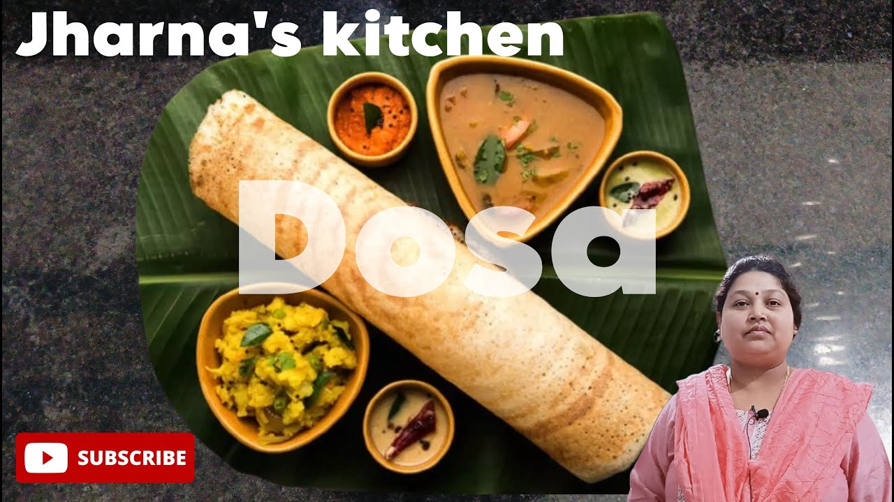ঝর্ণার রান্নাঘরে দোসা || South Indian Dosa in Jharna's Kitchen - YouTube