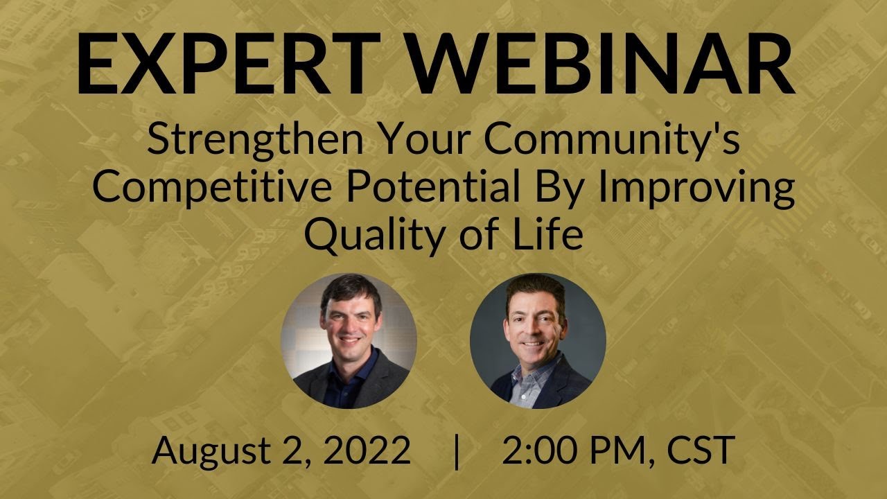 Strengthen Your Community's Competitive Potential By Improving Quality ...