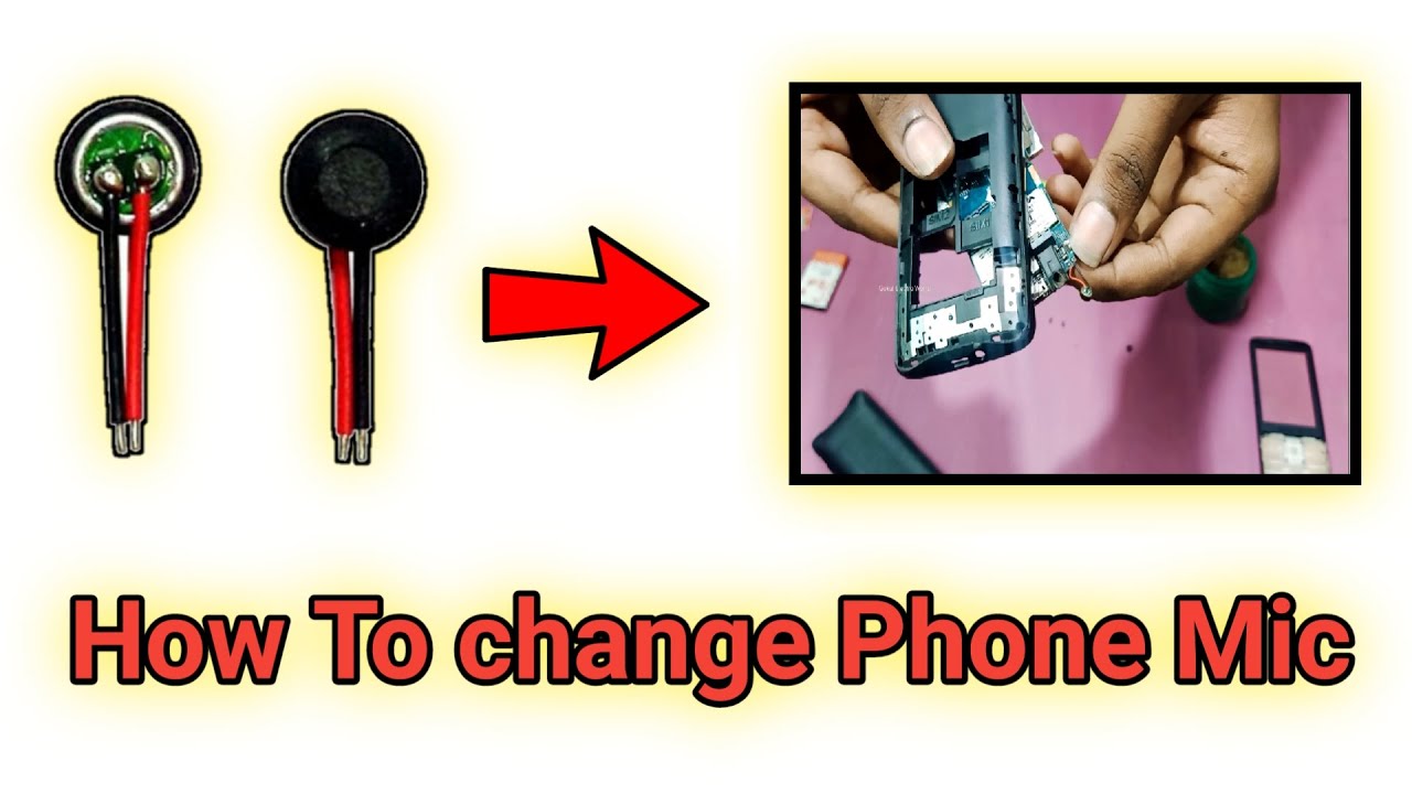 How To Change Phone Mic | Phone Mic Change | Mobile Mic Repair - YouTube