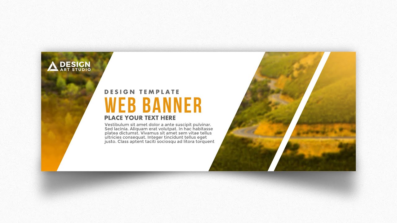 Simple Web Banner Design in Affinity Designer - YouTube