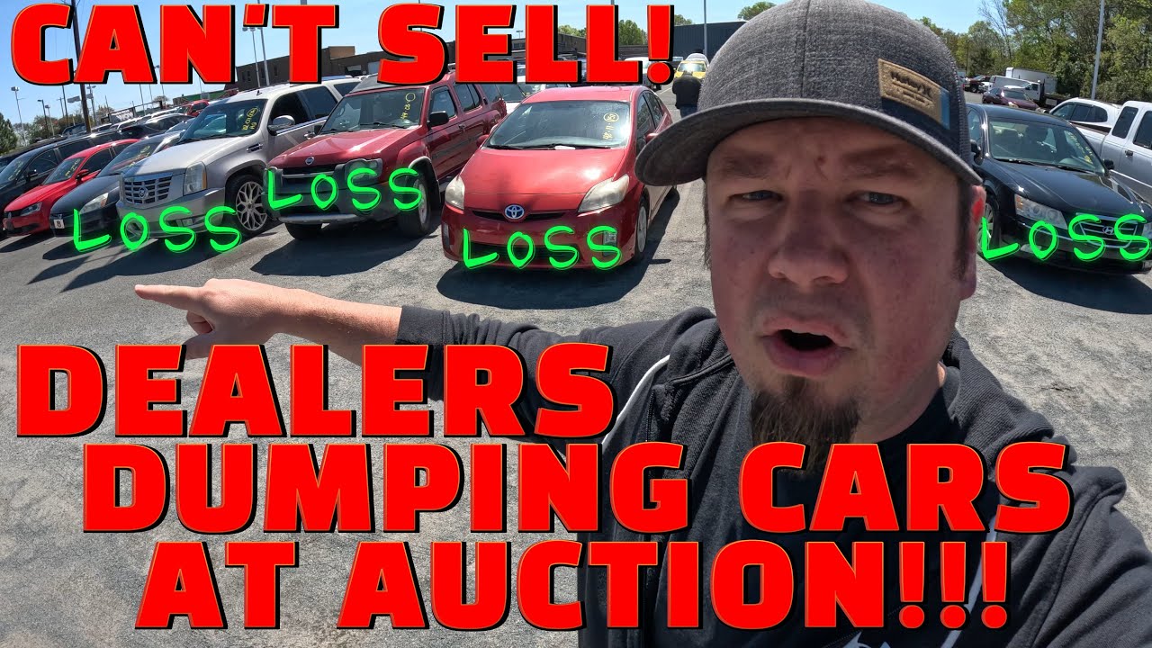 DEALERS DUMPING CARS At Auction! The Whole Car Market IN BIG TROUBLE ...