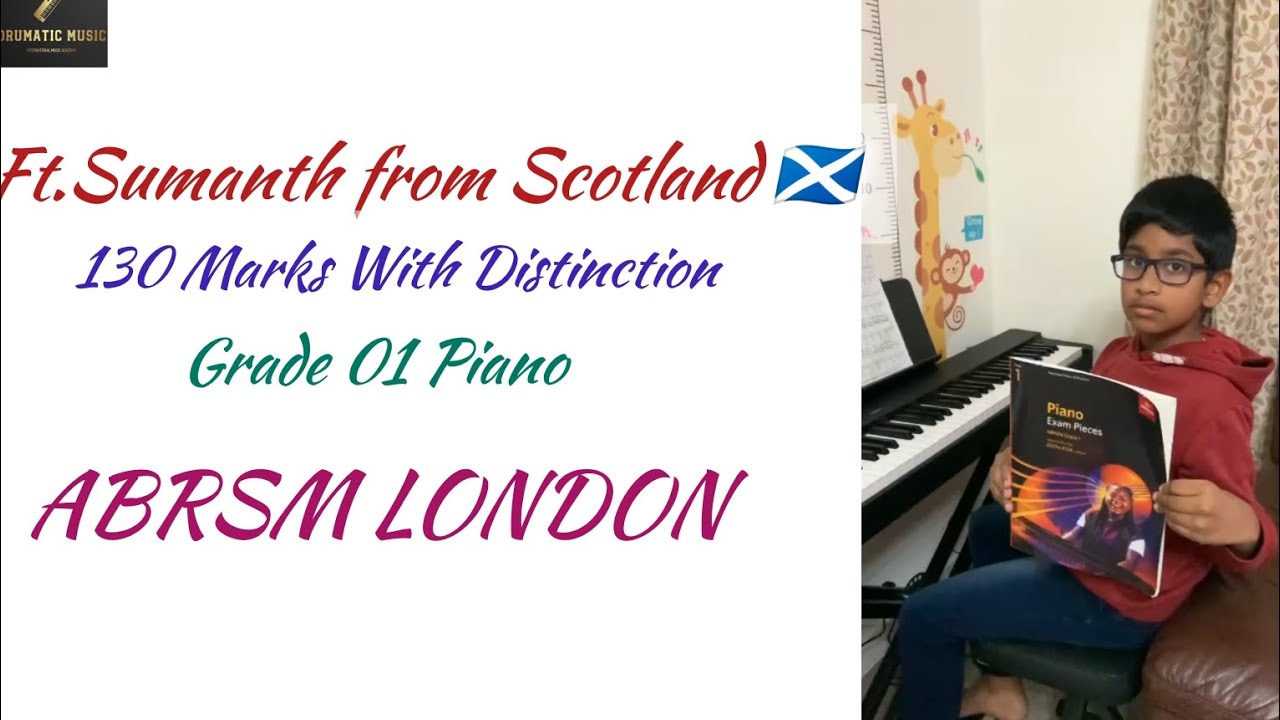 ft.Sumanth from Scotland 🏴󠁧󠁢󠁳󠁣󠁴󠁿 | 130 Marks | Distinction | Grade 01 ...