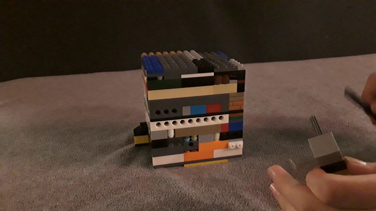 Try to make this puzzle box out of legos!! - YouTube