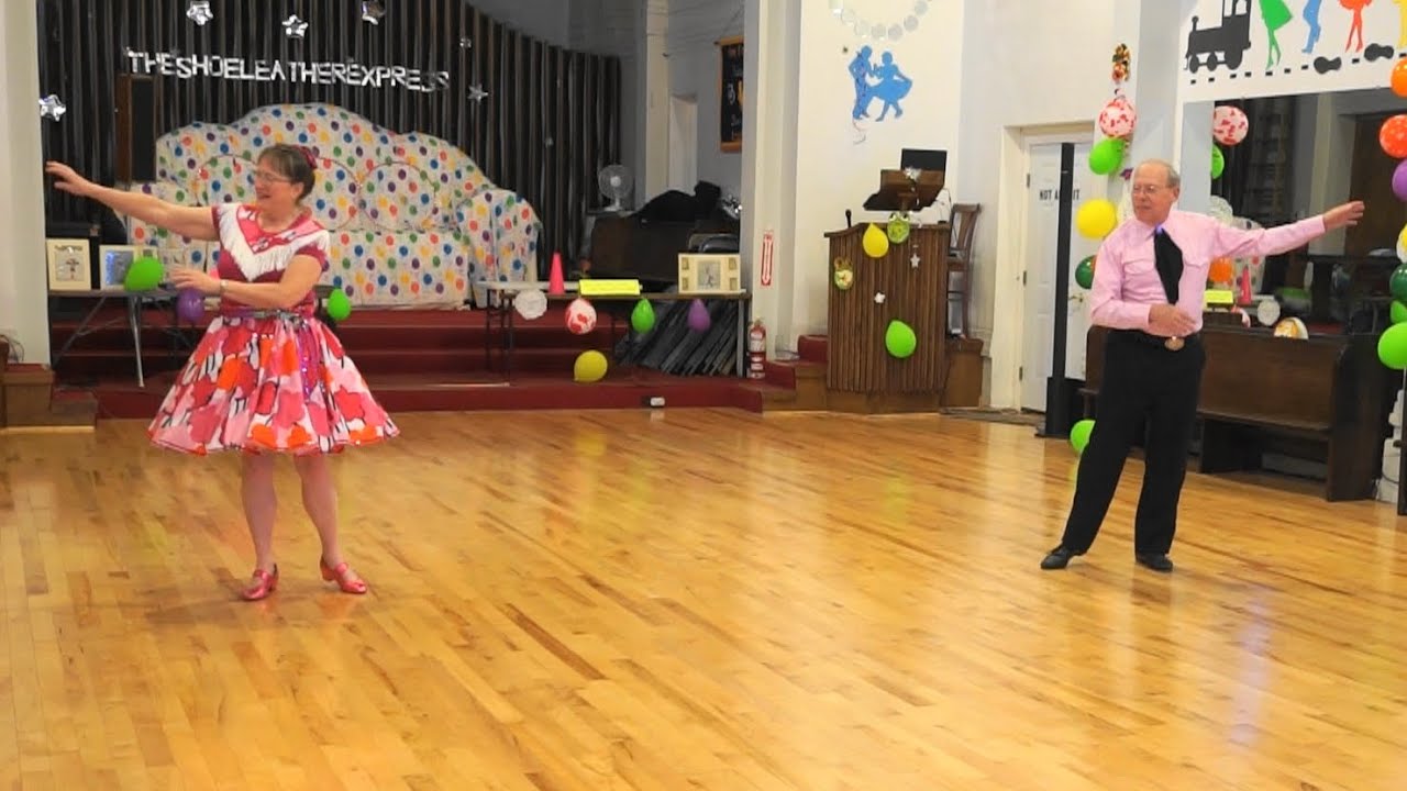 "Watermark" Waltz Round Dance with Elaine & Dennis - YouTube