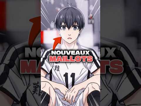 The new Blue Lock jerseys #bluelock #anime #manga #bluelockedit #animeedit #isagi #football