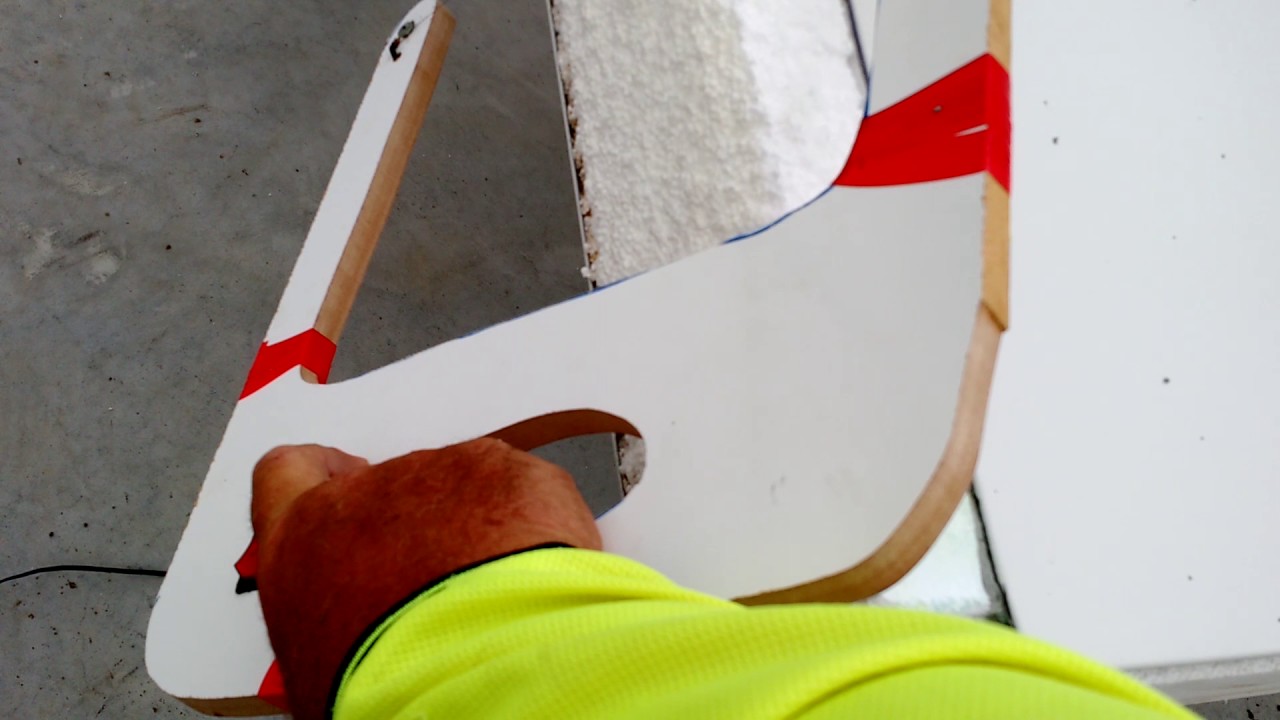 Sips Panel Hot wire Cutting - YouTube