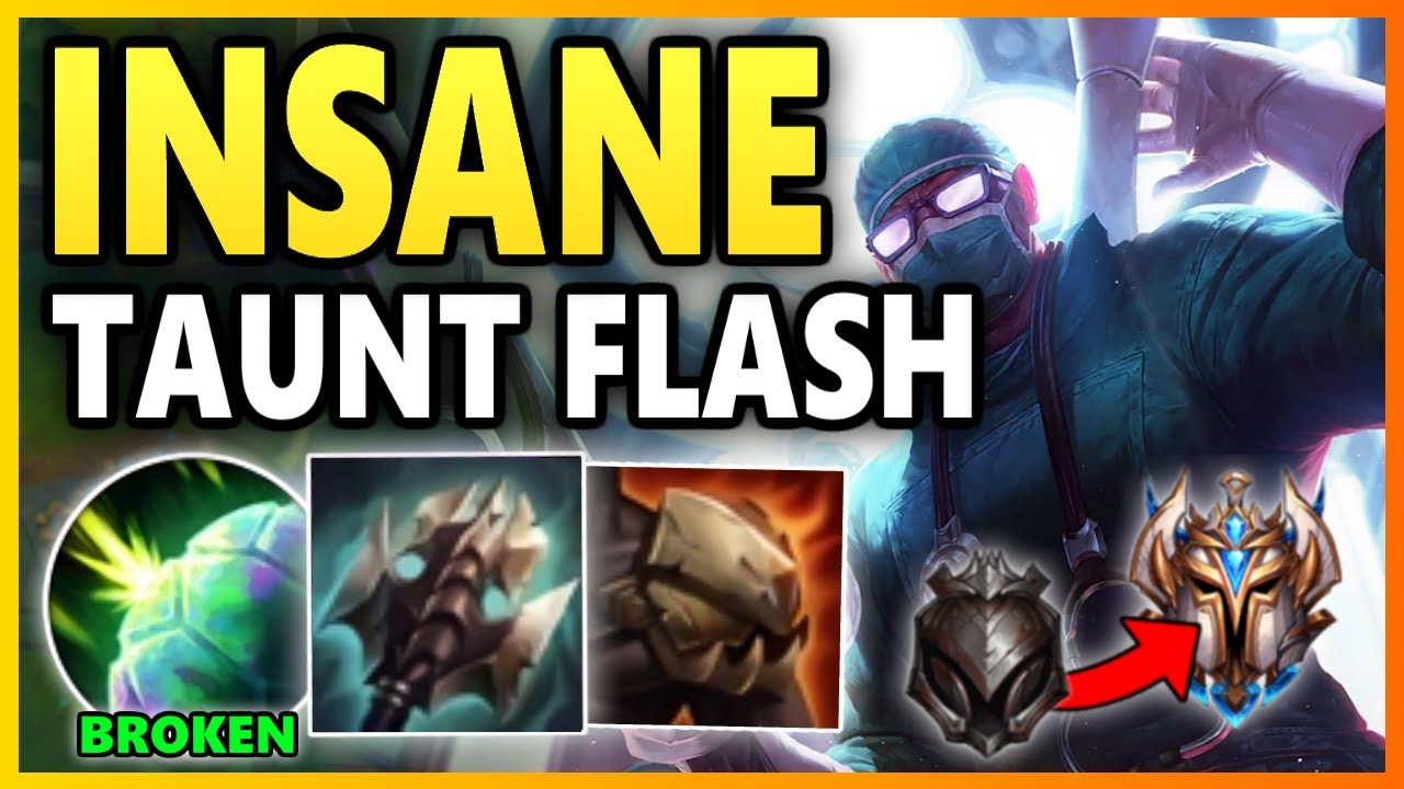 THE MOST INSANE TAUNT FLASH YOU'VE EVER SEEN! RANK 1 SHEN SKILLS ...