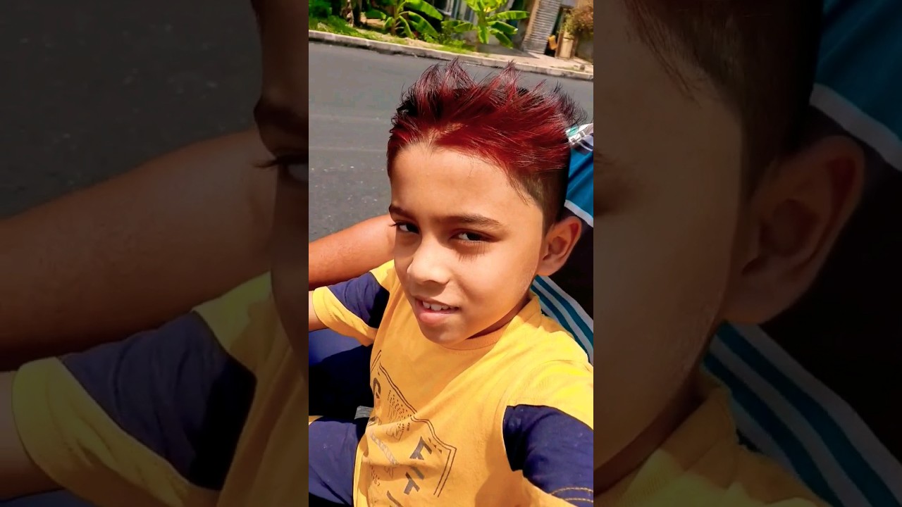Hair Cutting & Colouring New Gen Style #youtubeshorts #trendingshorts # ...