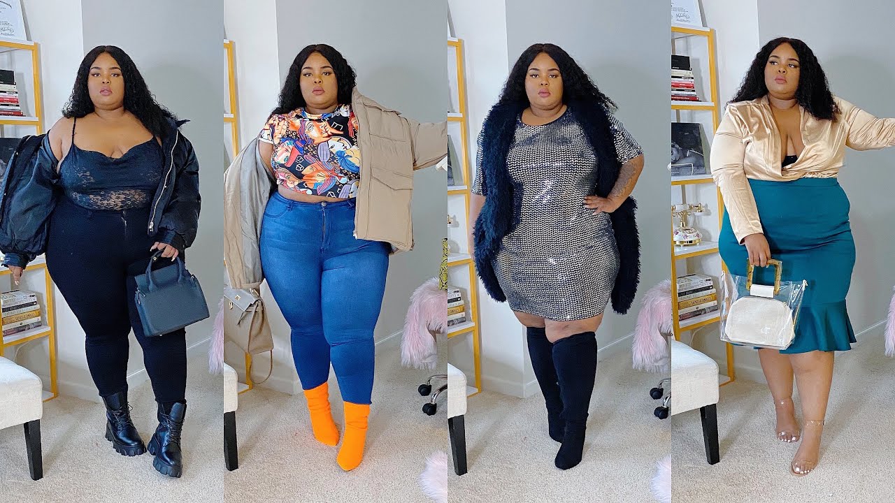 Bomb A$$ Styling Lookbook/Try-On Haul | boohoo Plus Size & Curve ...