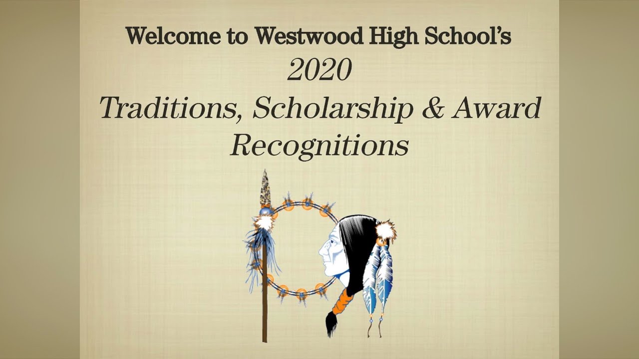 2020 Traditions, Scholarship and Award Recognitions - YouTube