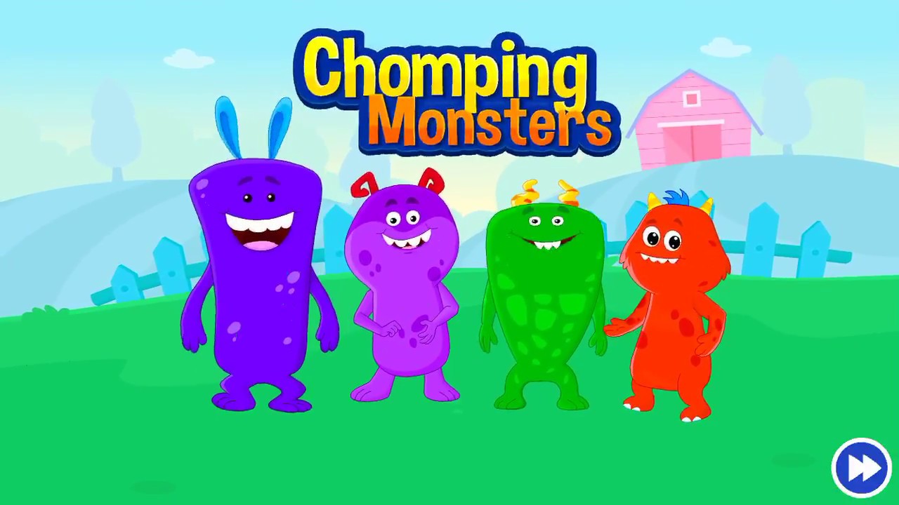 Chomping Monster - Nursery Rhymes & Kids Songs - YouTube