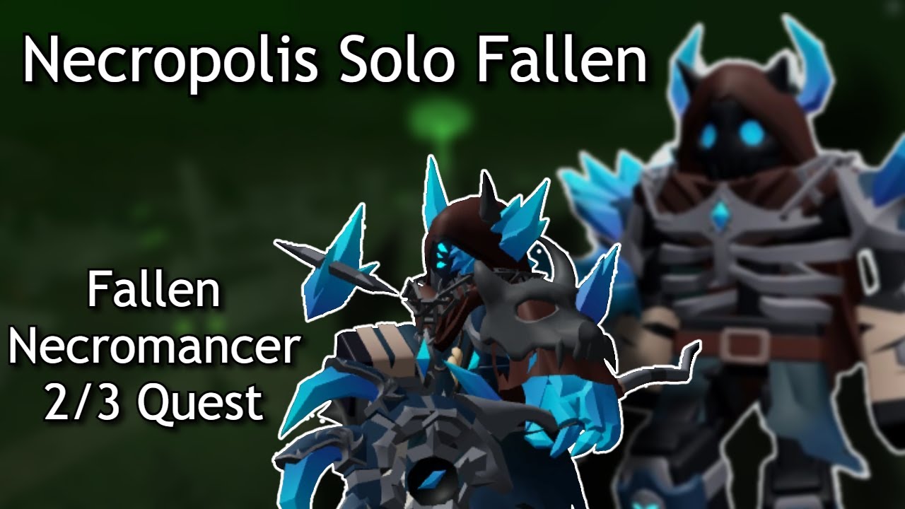 Necropolis Solo Fallen With OP Buffed Necromancer | Roblox TDS - YouTube
