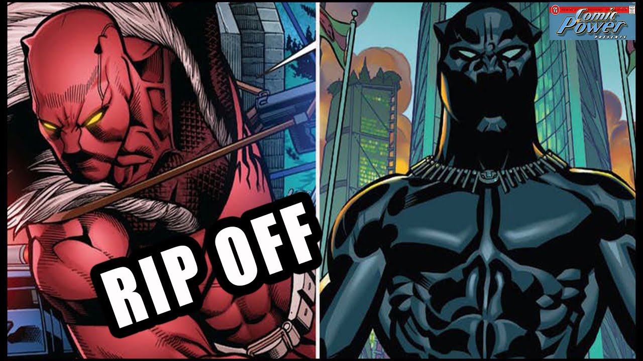 The Red Lion! A Black Panther Rip Off From DC! 🦁 #copycatsuperheroes ...