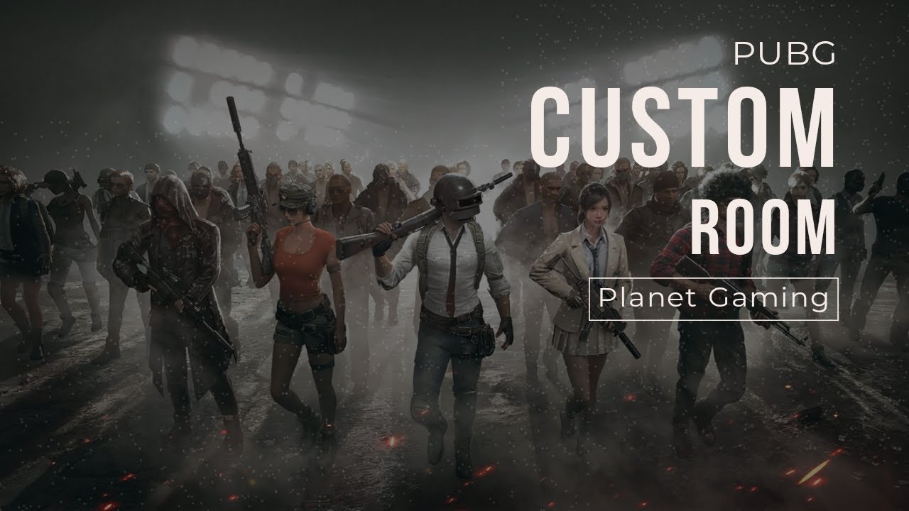 PUBG CUSTOM ROOM With Planet Gaming |• Live •| - YouTube