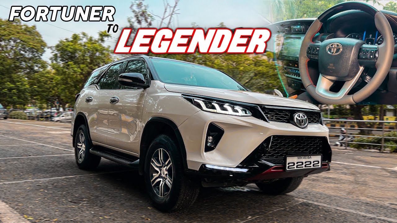 TOYOTA FORTUNER TO LEGENDER CONVERSION || MODIFIED TO PERFECTION ...