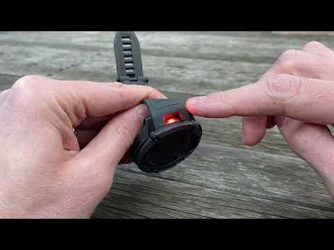 Instinct 2X SOLAR Garmin et lampe torche : comment utiliser le widget (tutoriel) - YouTube