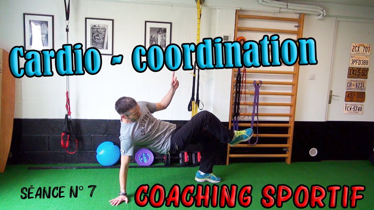 Séance cardio / coordination !!! - YouTube
