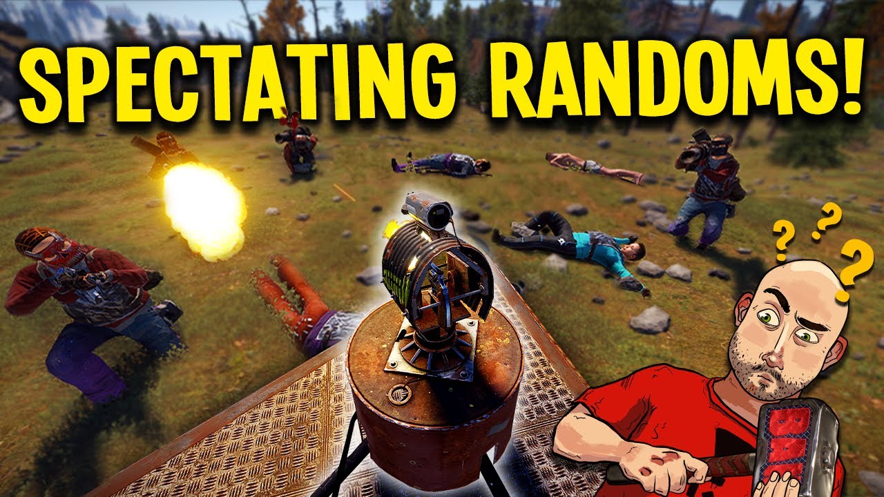 Admin Spectating In Rust Is Crazy - YouTube