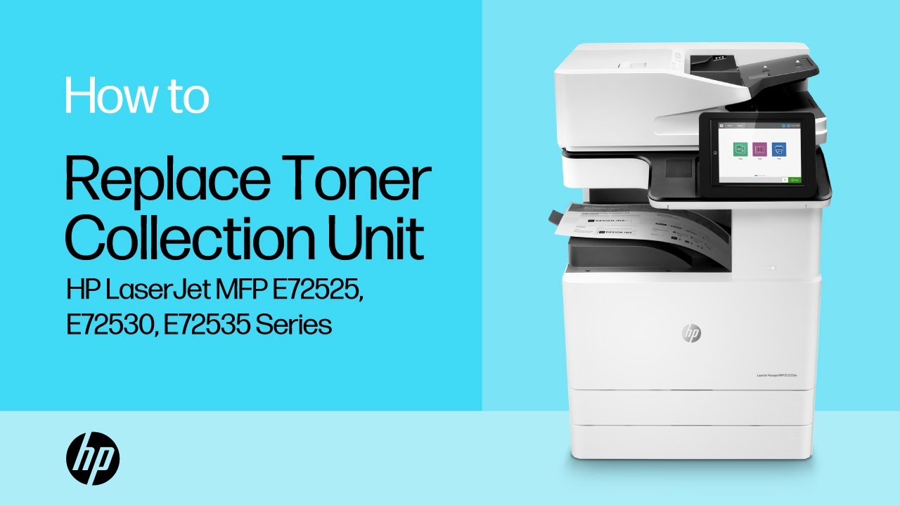 Replace the Toner Collection Unit (TCU) | HP LaserJet MFP E72525 ...